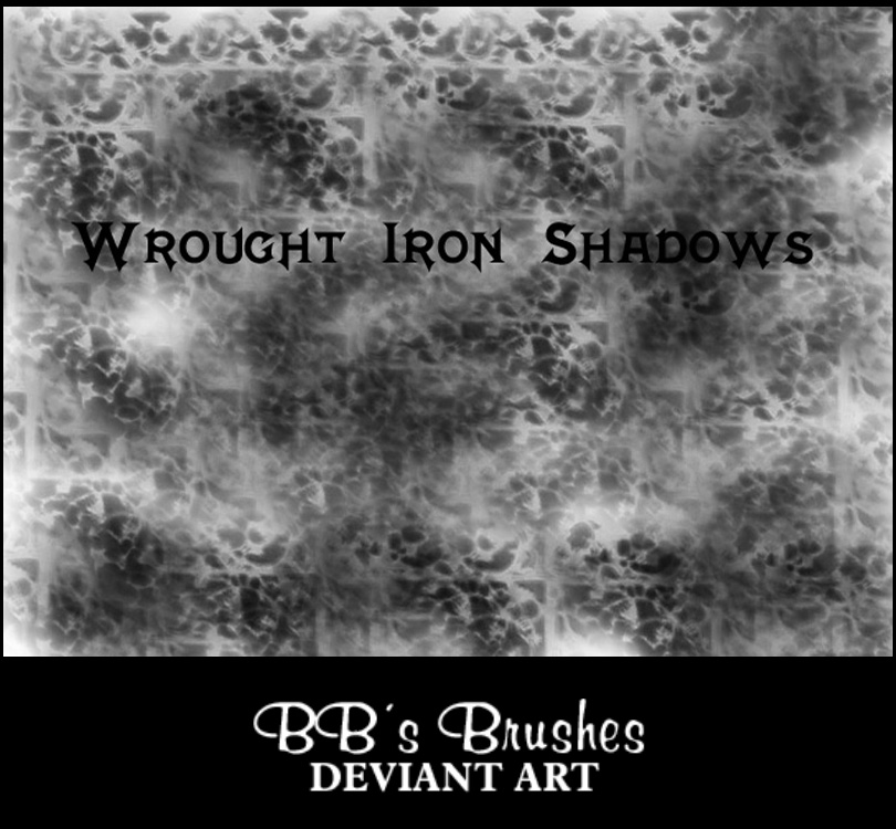 Wrought Iron Shadows by BBs-Brushes on DeviantArt