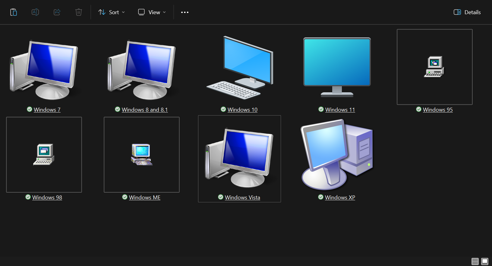 Windows Desktop Icons by SatelliteDish555 on DeviantArt