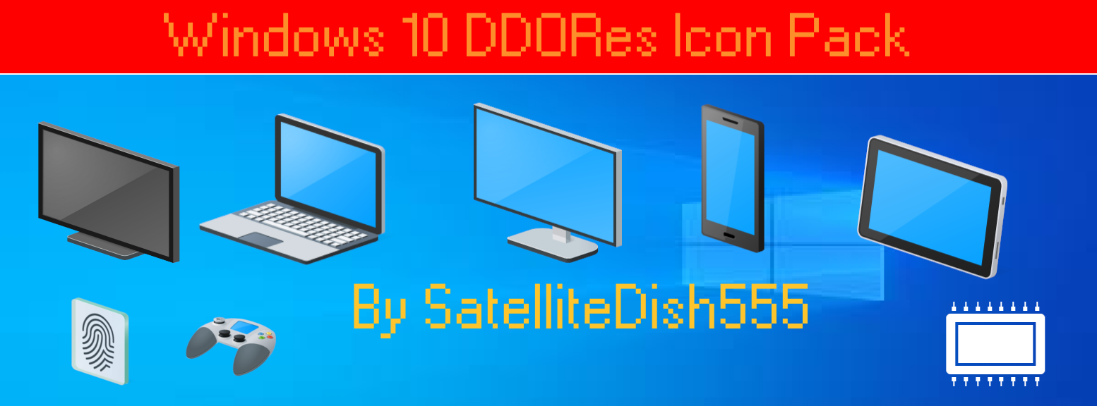 Windows 10 DDORes Icon Pack by SatelliteDish555 on DeviantArt
