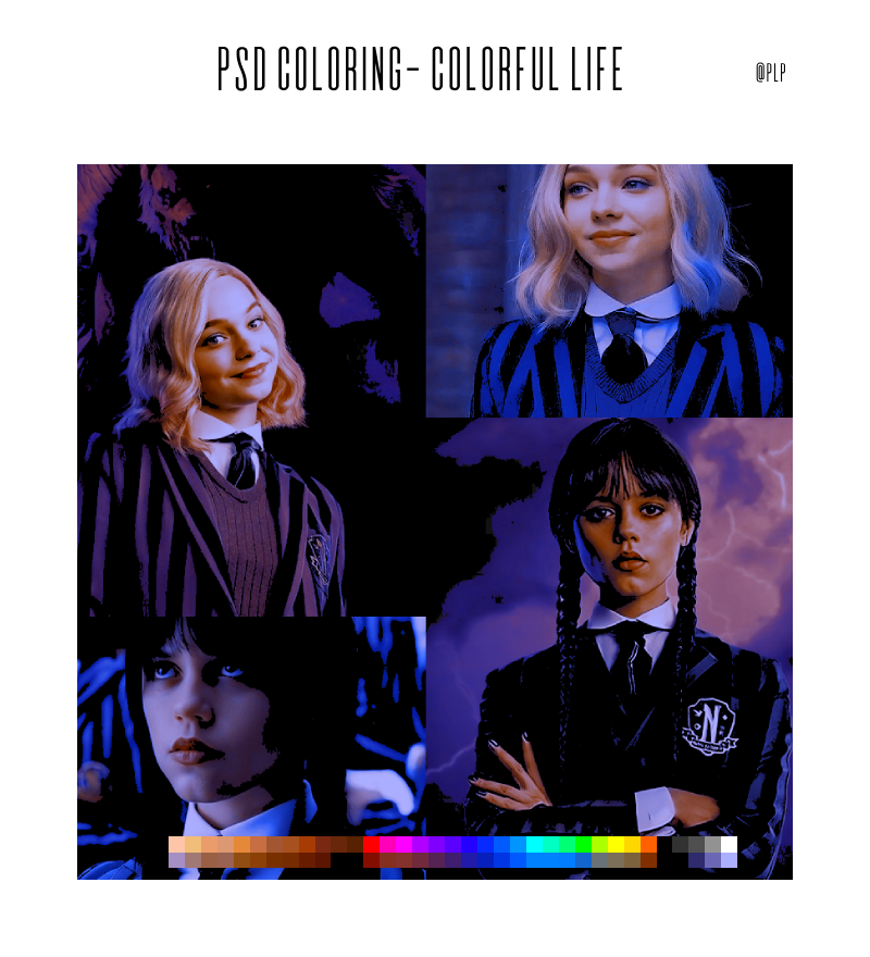colorful life / freebie psd coloring by prettylilpsds on DeviantArt