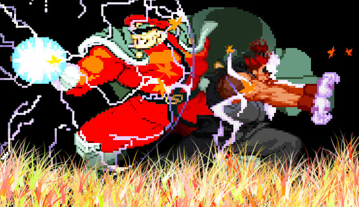 Bison Vs. Akuman (Unfinished) by Havoctation on DeviantArt