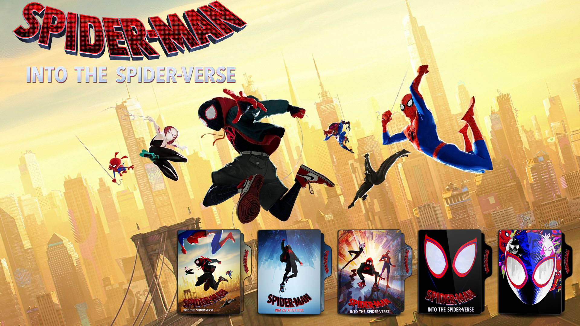 Spider-Man Into the Spider-Verse folder icon by soheil16 on DeviantArt