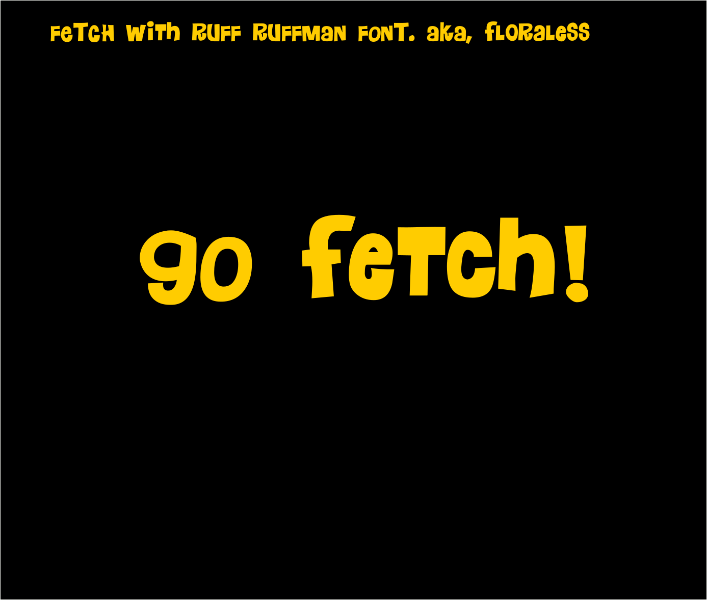 FETCH! Font Download by tn1608 on DeviantArt