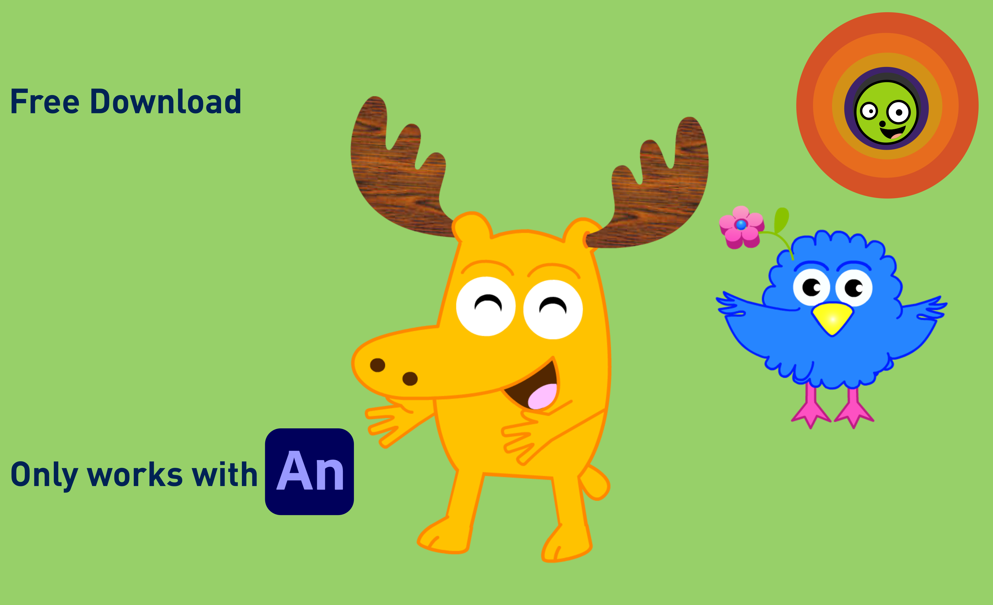 Moose and Zee Flash Puppets Download by tn1608 on DeviantArt