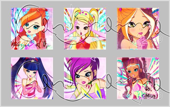 Stamps,smiles,icons,avatars,baners on THE-WINX-CLUB-FANART - DeviantArt