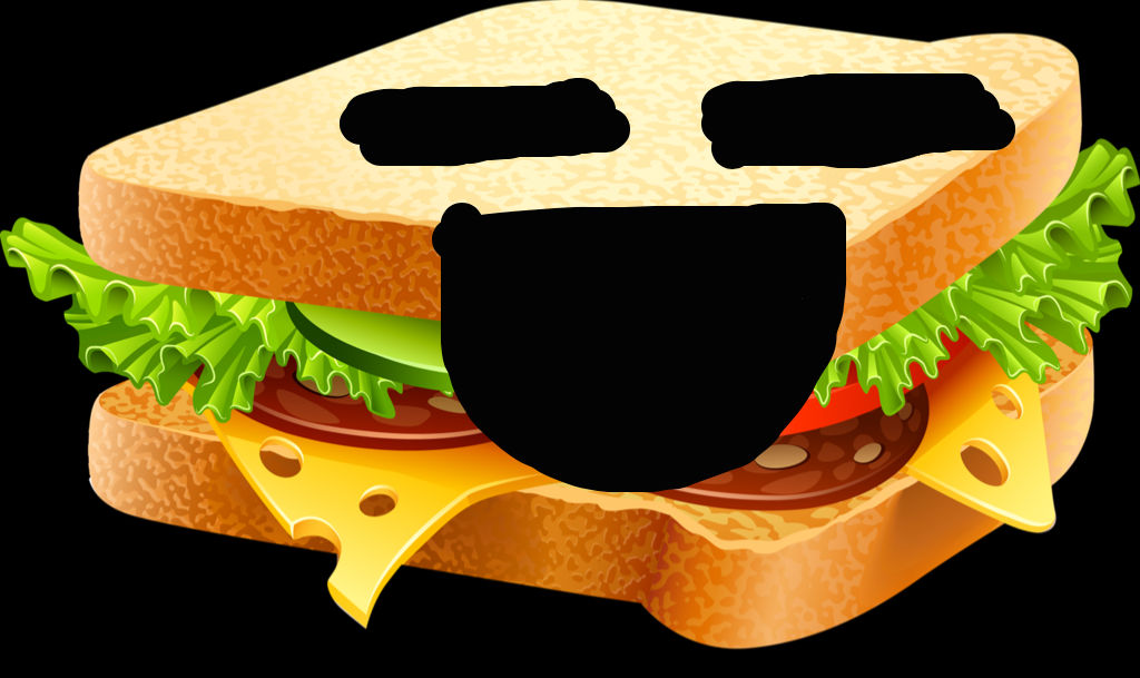 Sandwich face by MinecraftMasterDude on DeviantArt