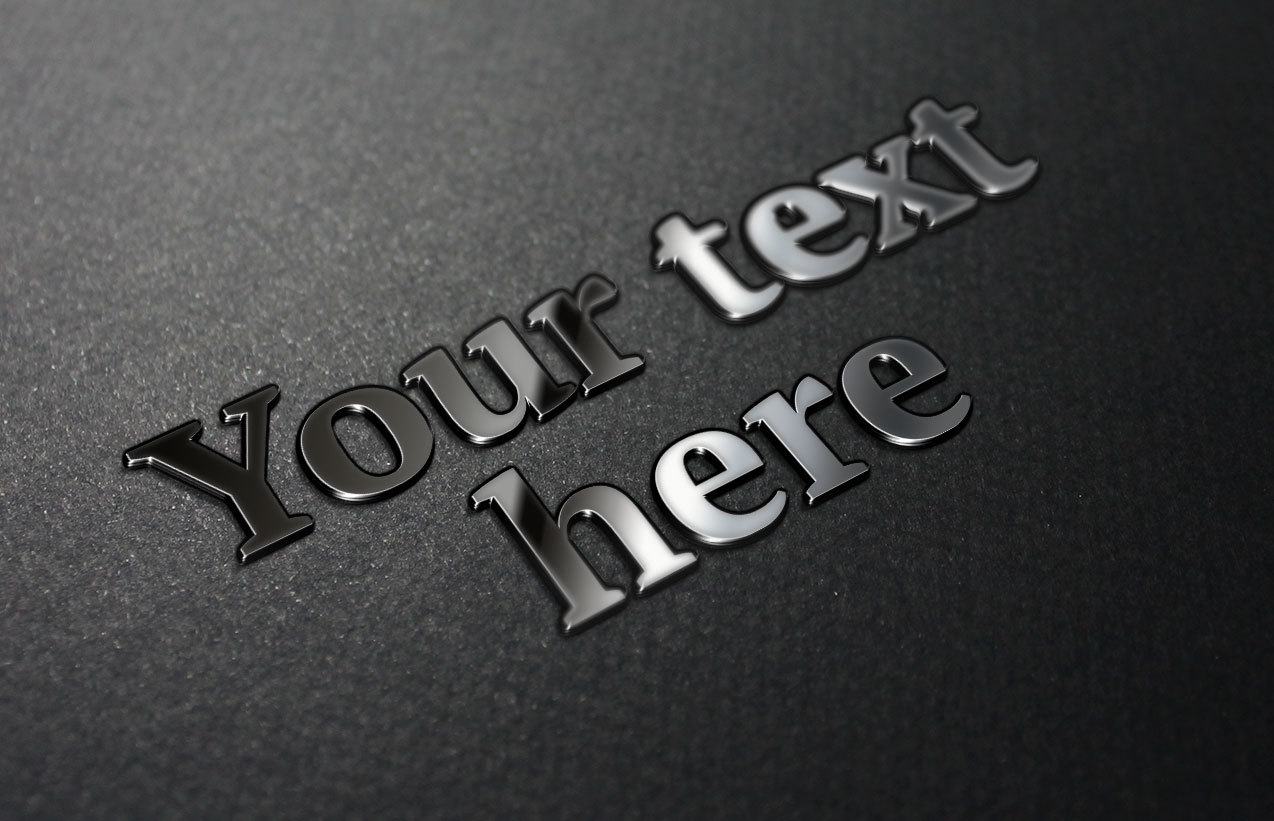 3d text mock up (smart object) by assadbabil on DeviantArt