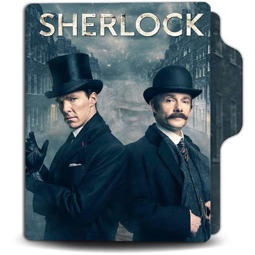 Movie folder icon - Sherlock BBC by SamBloodyWolf on DeviantArt