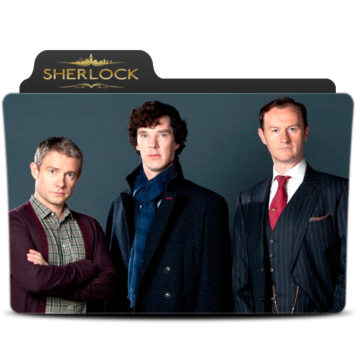 Movie folder icon - Sherlock BBC by SamBloodyWolf on DeviantArt