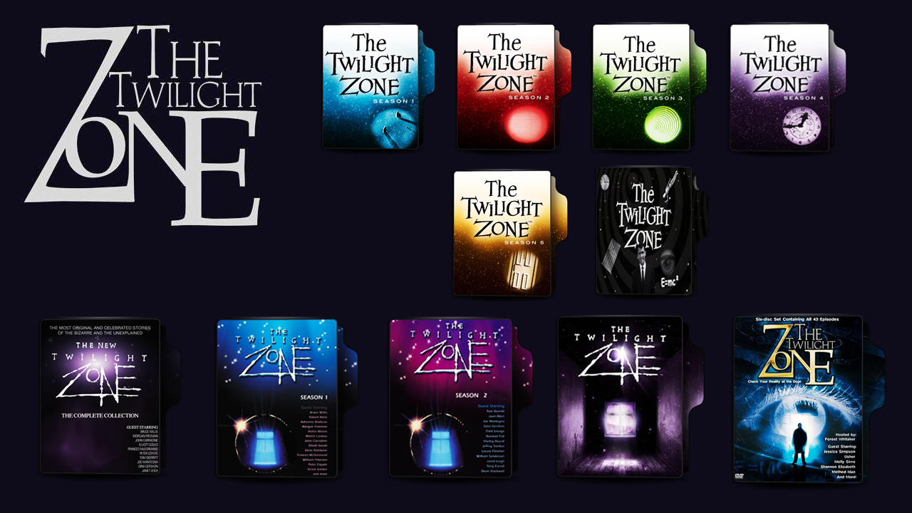 The Twilight Zone icon set by SamBloodyWolf by SamBloodyWolf on DeviantArt