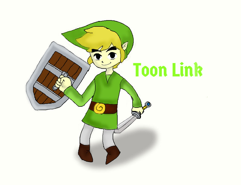 Toon Link(Kinda) by kellycheeseburger10 on DeviantArt