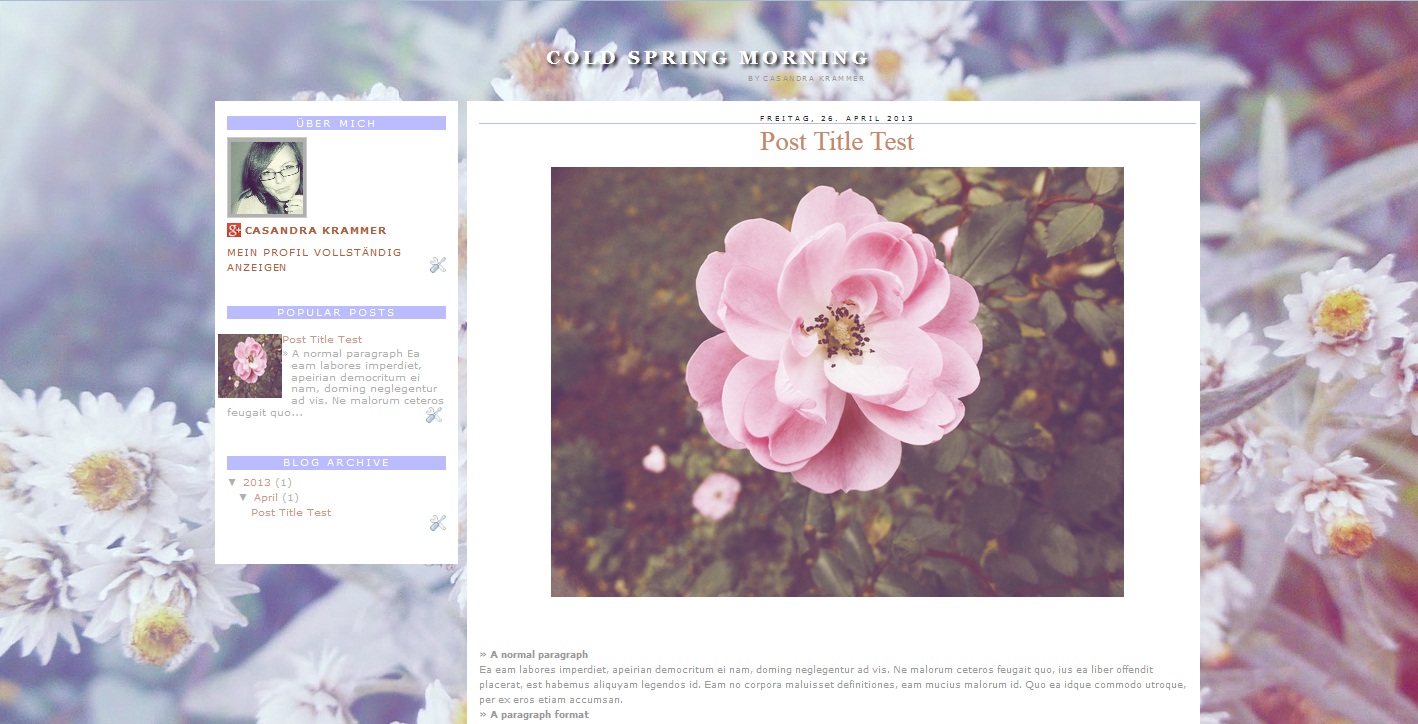 Spring Themes Tumblr