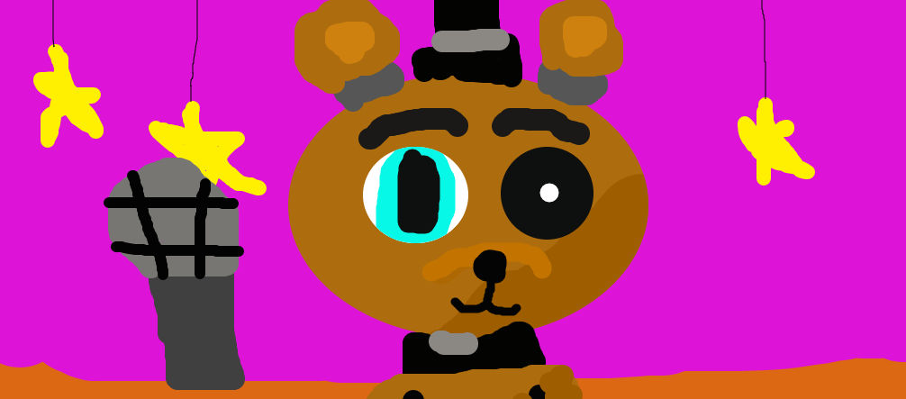 The lead singer Freddy Fazbear by kiranature on DeviantArt