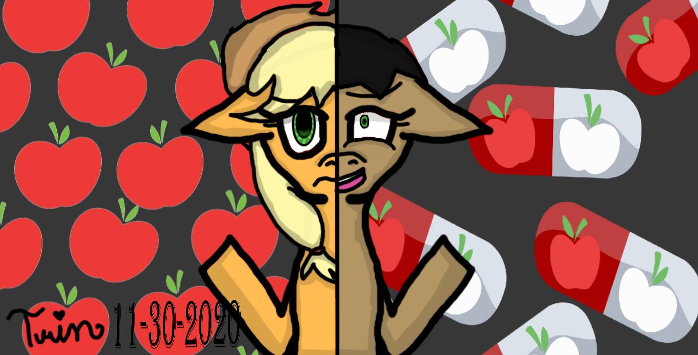 Applejack Or Applepills by PixieTheDallasStan on DeviantArt