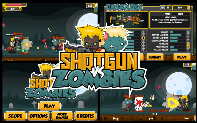 Shotgun vs Zombies by pzUH on DeviantArt