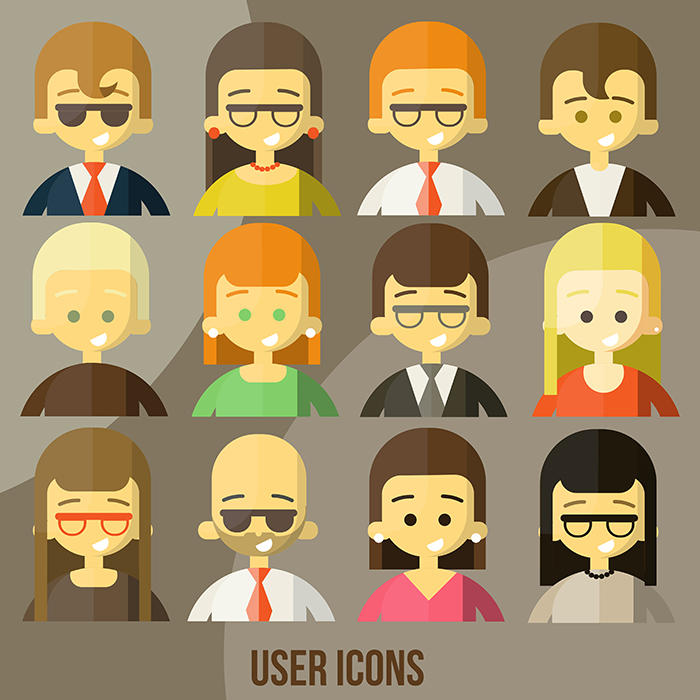 people Faces Circle Icons Set by dryopus on DeviantArt