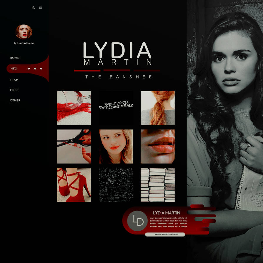 Template 004 Lydia Byclary by TheRecklessMadd on DeviantArt