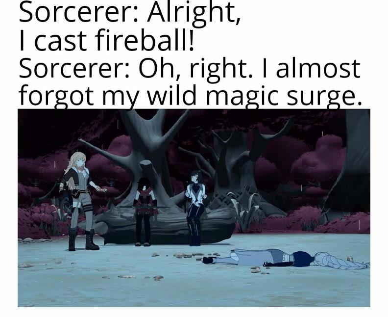 RWBY Dungeons and Dragons RPG Meme 11 by CommissioneronHiatus on DeviantArt
