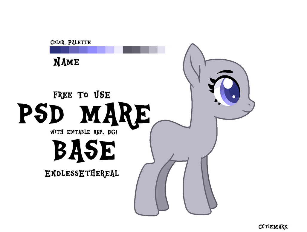 PSD Mare Base [F2U] by EndlessEthereal on DeviantArt
