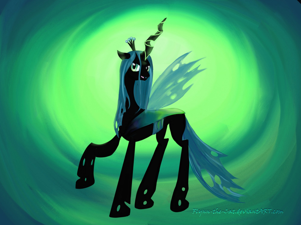 Queen Chrysalis Wallpaper by Flynn-the-cat on DeviantArt