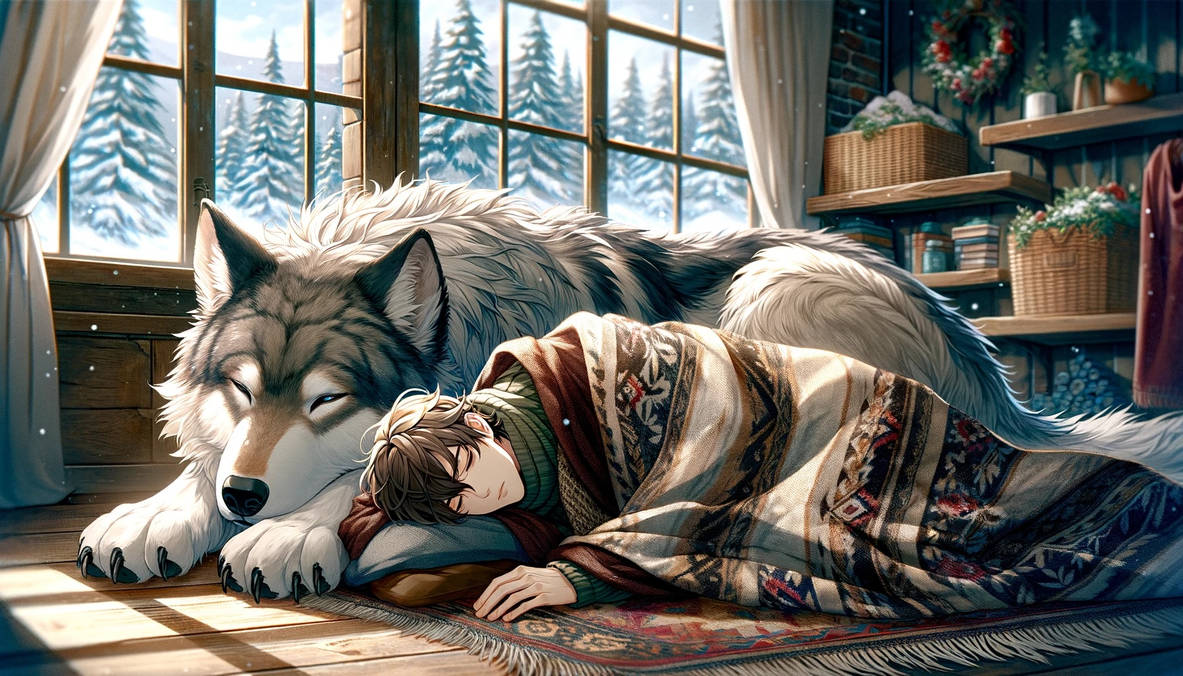 Cozy Winter Moment - Mattias and Madeliene by WildLoveSeries on DeviantArt