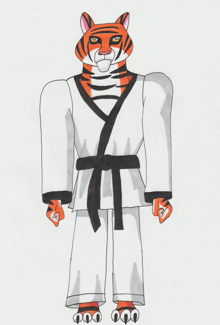 Tora the Taekwondo Tiger by HachimakiX23 on DeviantArt
