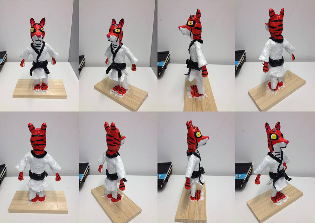 Tora the Taekwondo Tiger Model (Finalised) by HachimakiX23 on DeviantArt