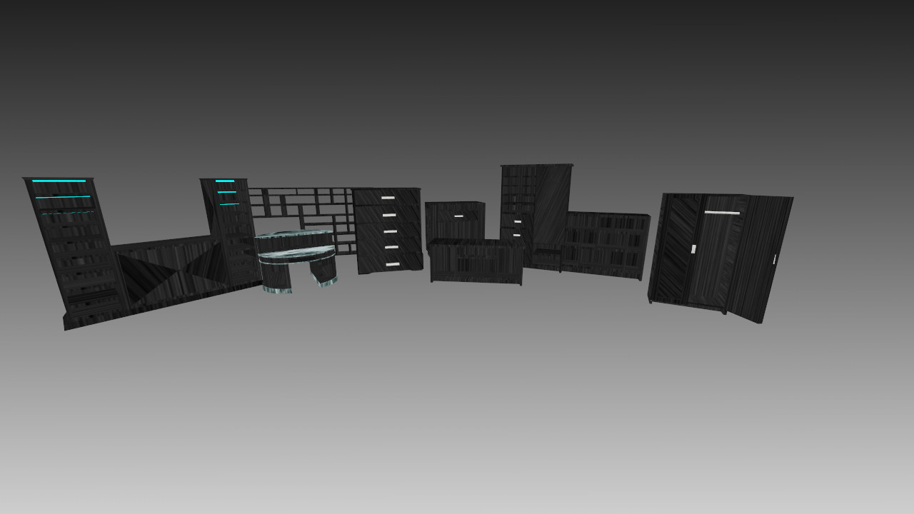 [MMD] HUGE Furniture Pack by AkumaKay on DeviantArt