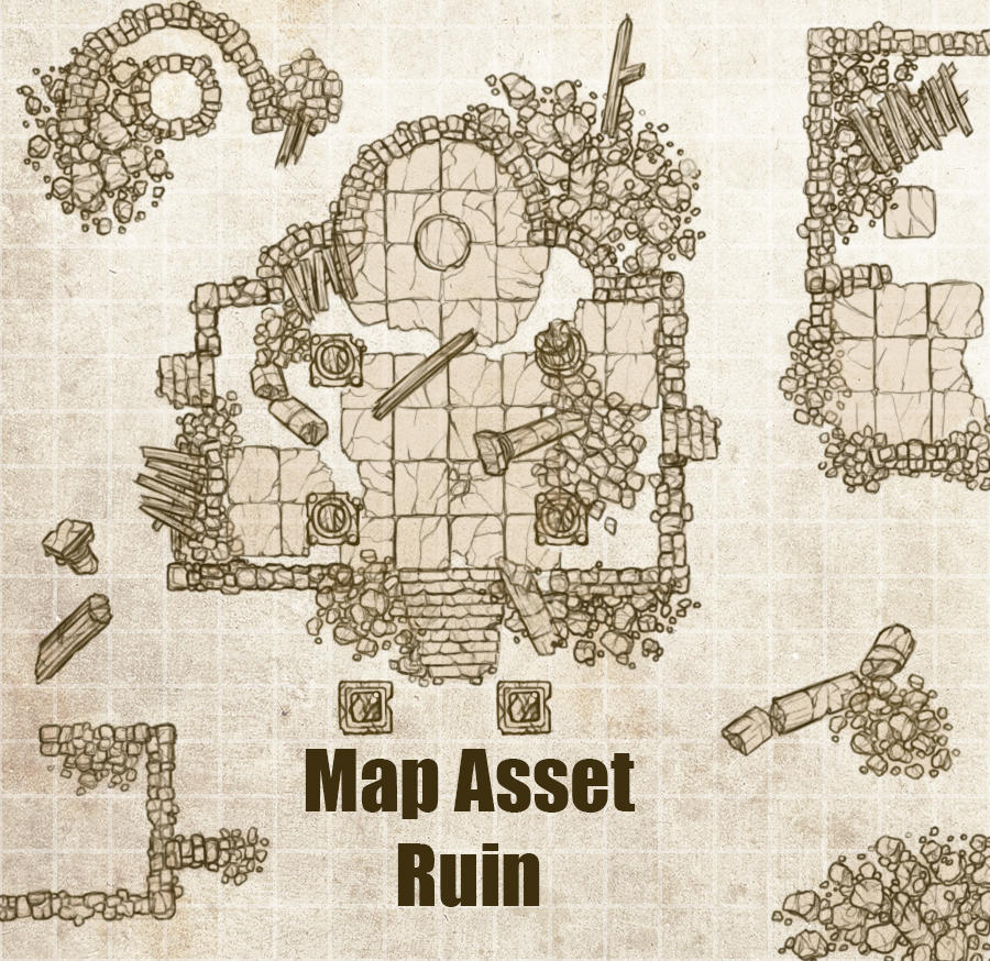 Map Asset- Ruin by gogots on DeviantArt