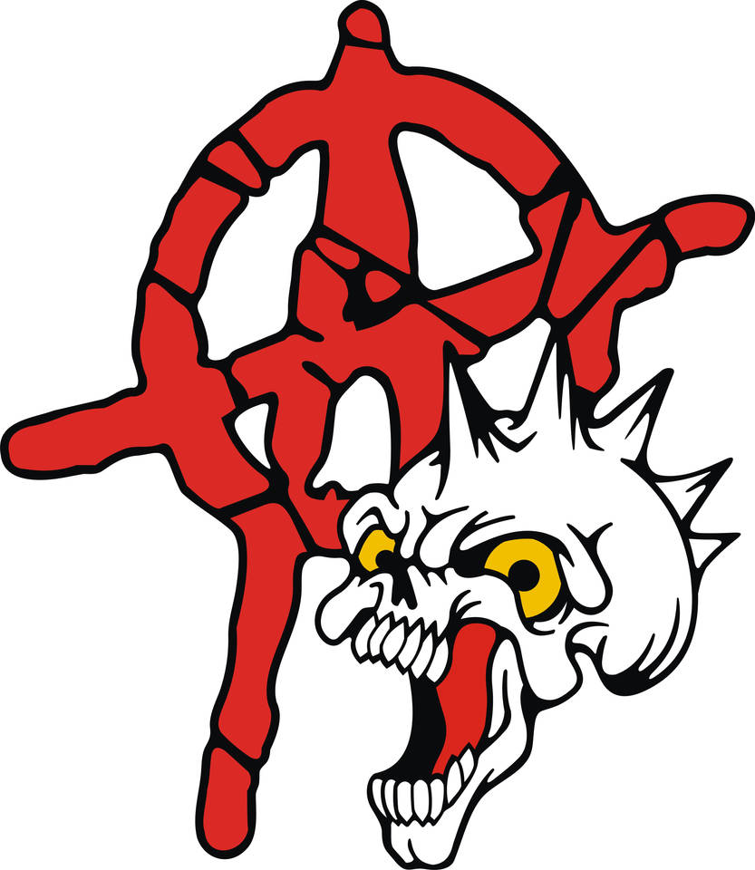 Anarchy Skull by garywap on DeviantArt