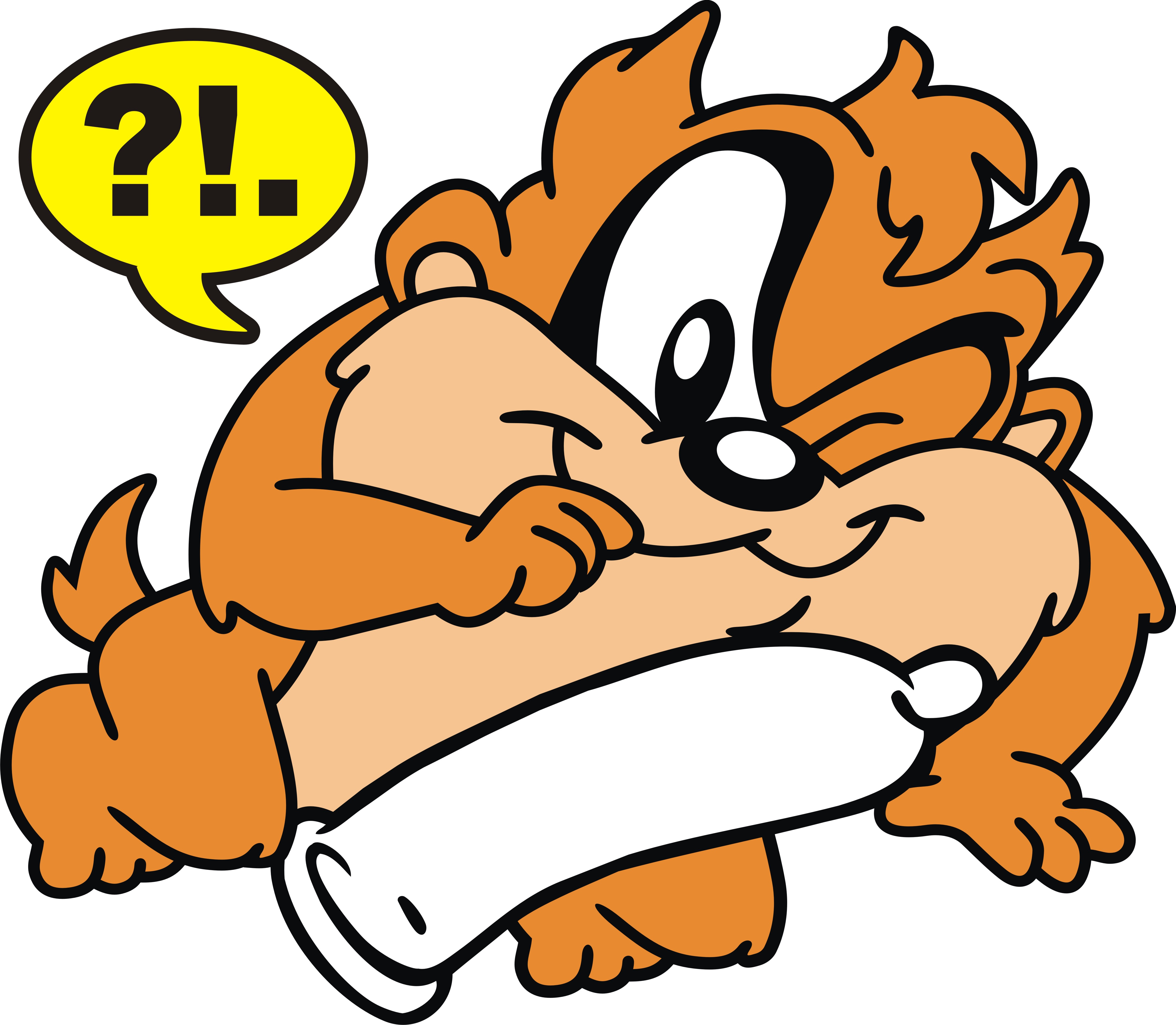 Tazmania cute Bolsters Milk Bottle by garywap on DeviantArt