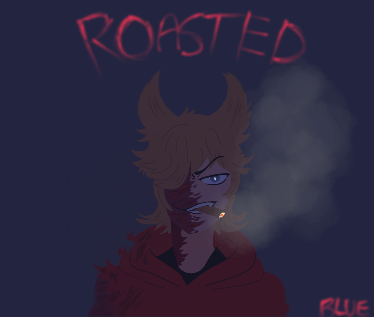Roasted by BabyBlueSMILE on DeviantArt