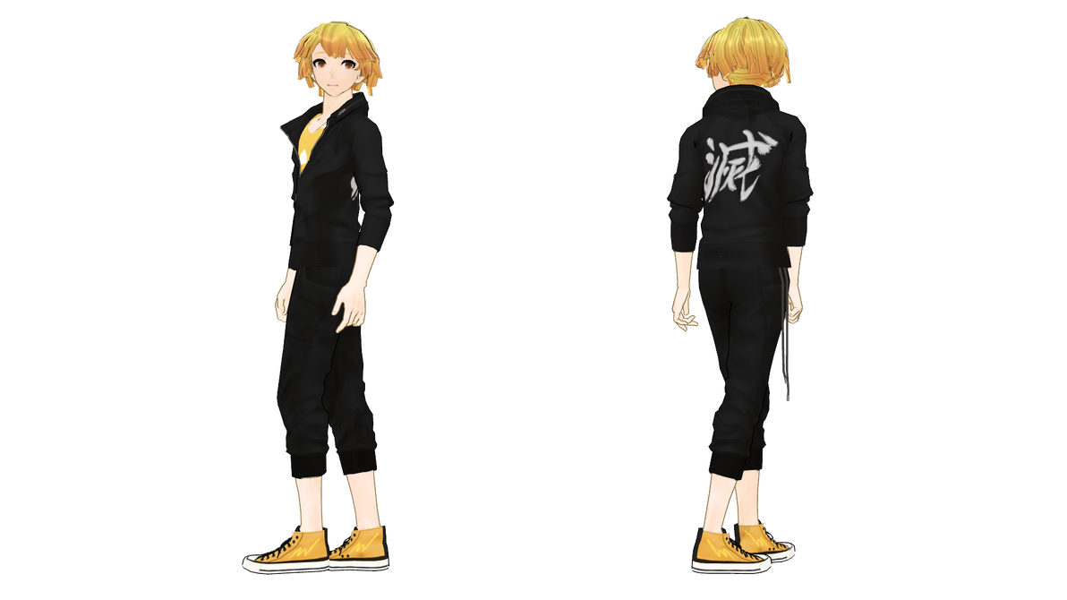 [MMD] 21st Zenitsu Agatsuma [DL] by castymaat on DeviantArt