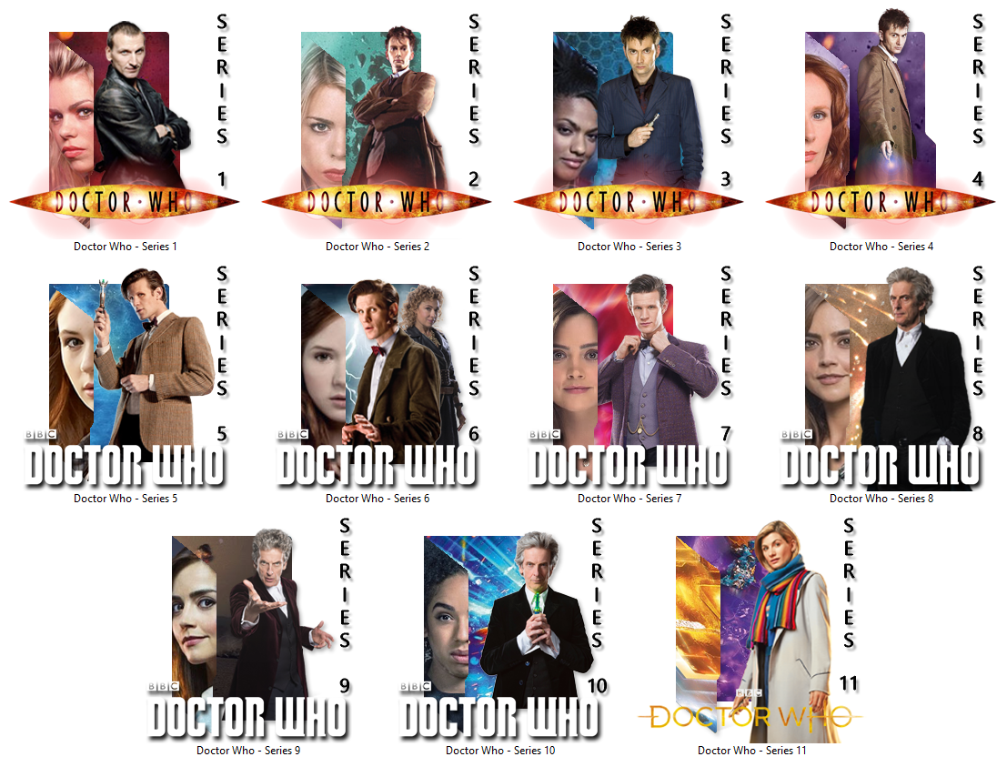 Doctor Who - Windows Folder Icons (Version 2) by Cookie-of-Awesome on ...