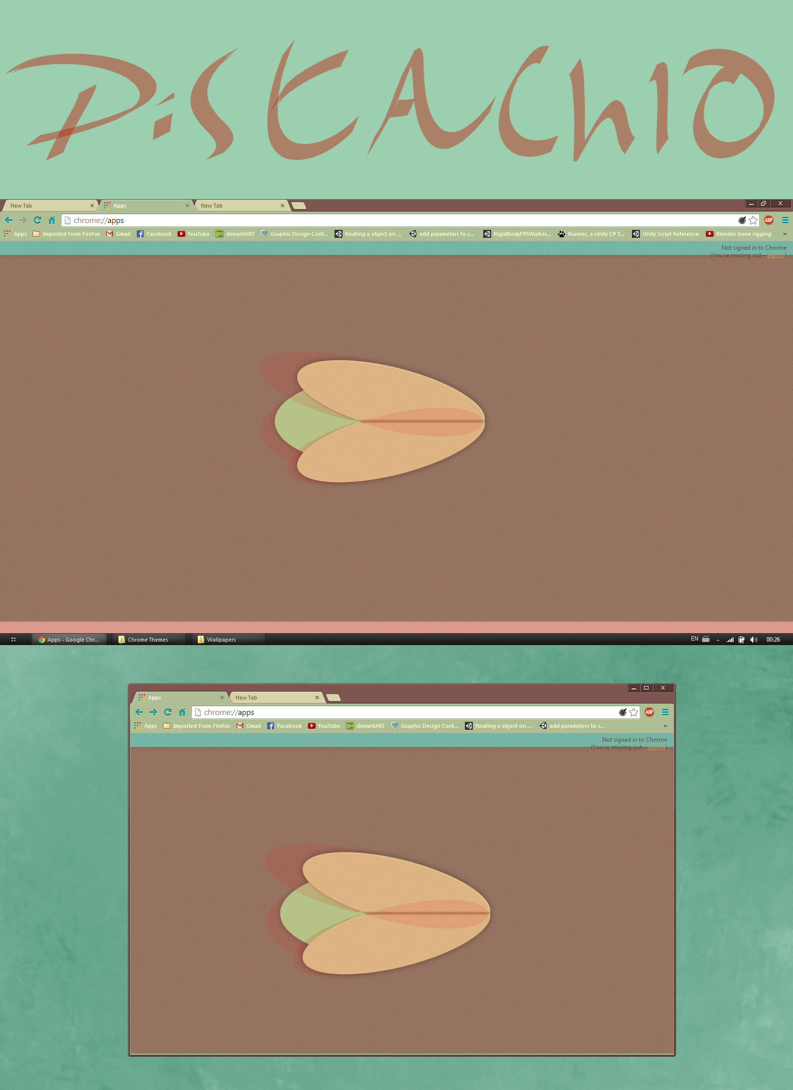 Pistachio Theme Chrome by Xtaehl on DeviantArt