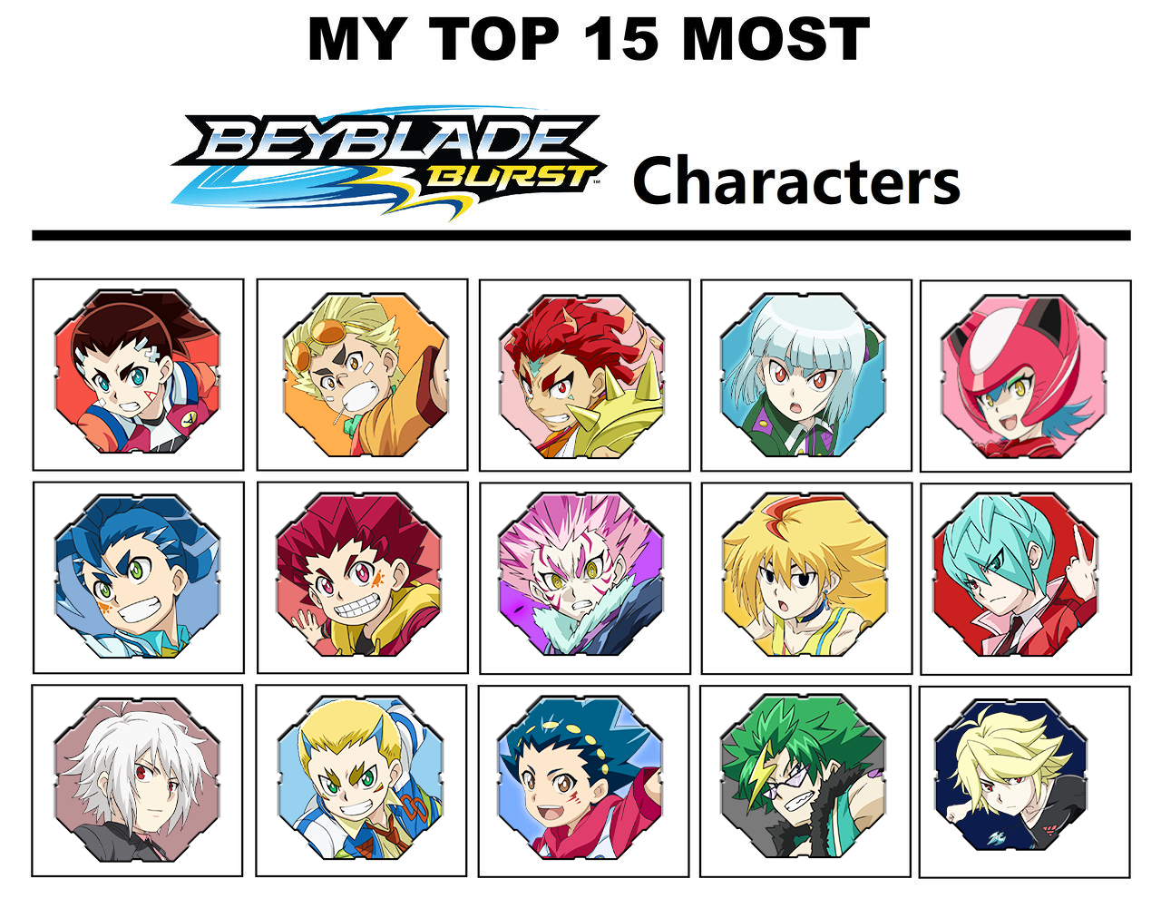 Beyblade Characters Names