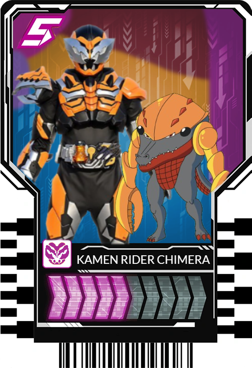 Kamen Rider Chimera Ride Chemy Card by beyblademaster952 on DeviantArt