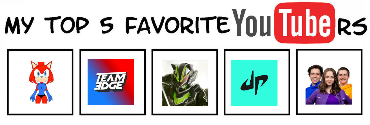 My Top 5 Favorite YouTubers by beyblademaster952 on DeviantArt