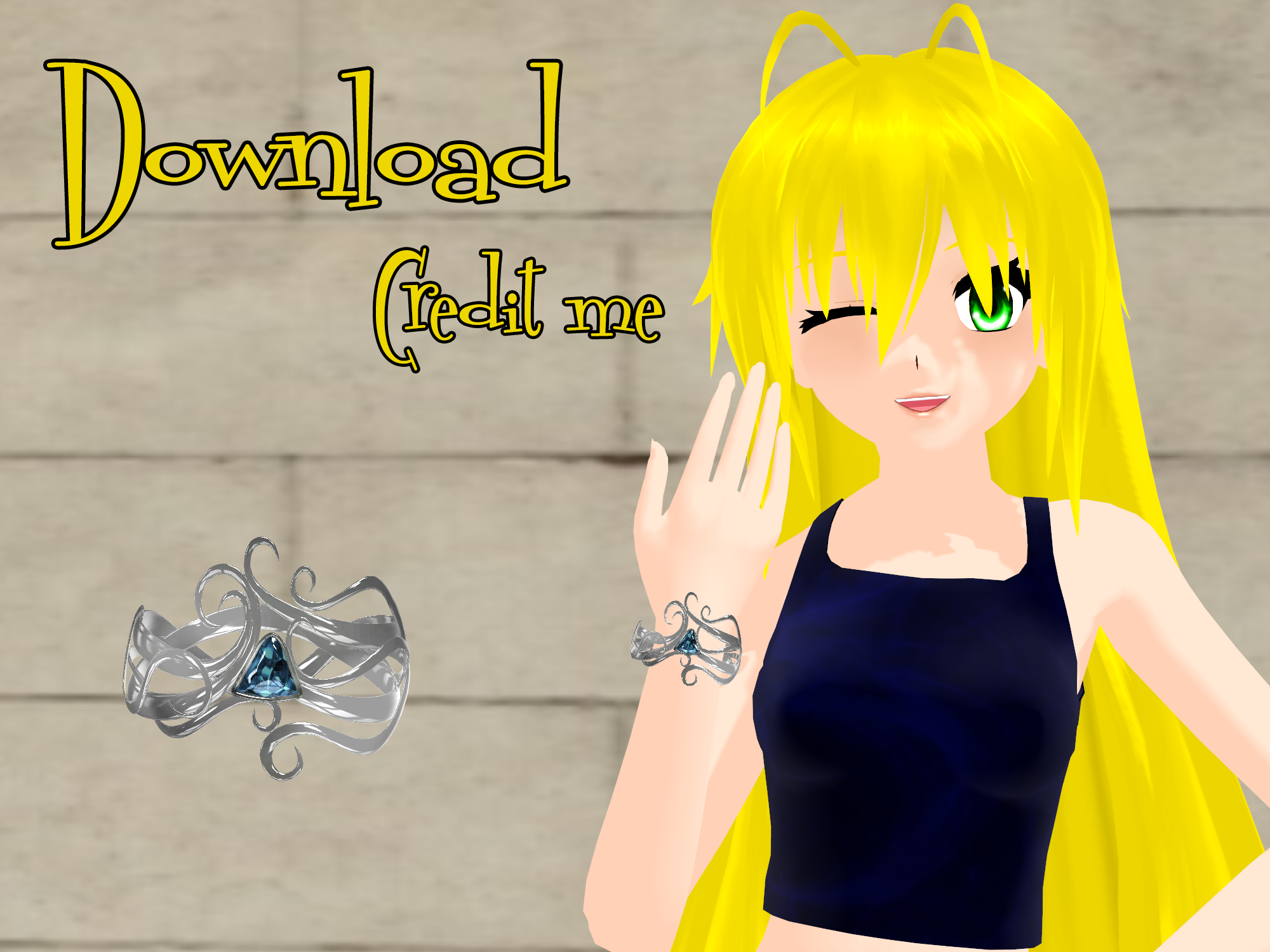 MMD: Vine Bracelet dl by KlaidAstoria on DeviantArt