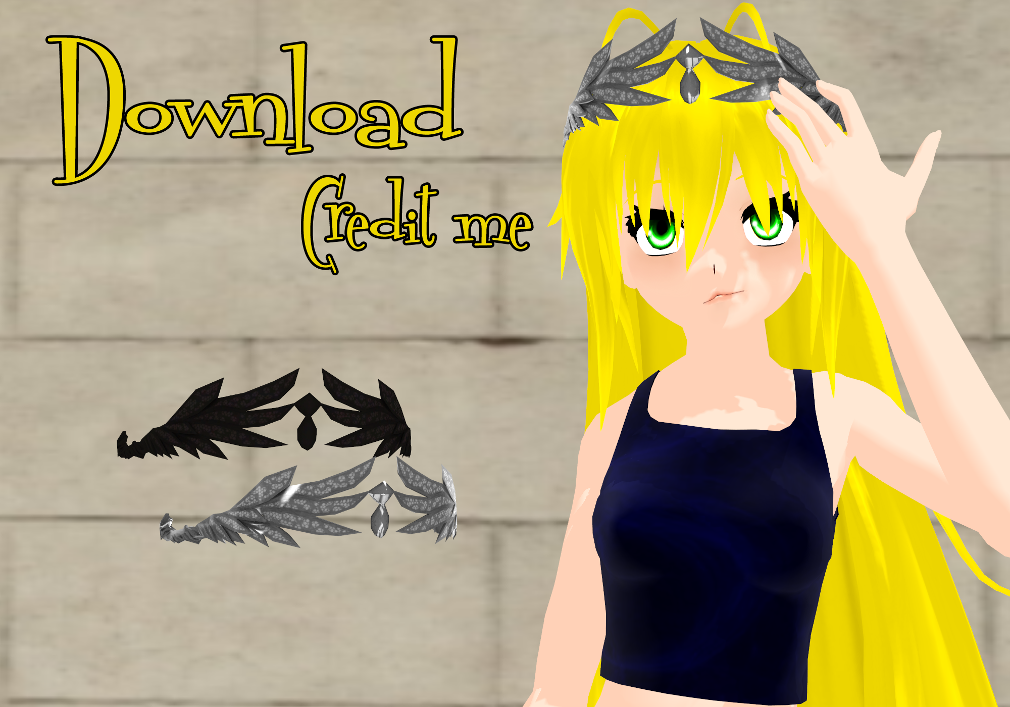 MMD: Crown of Splendor dl by KlaidAstoria on DeviantArt