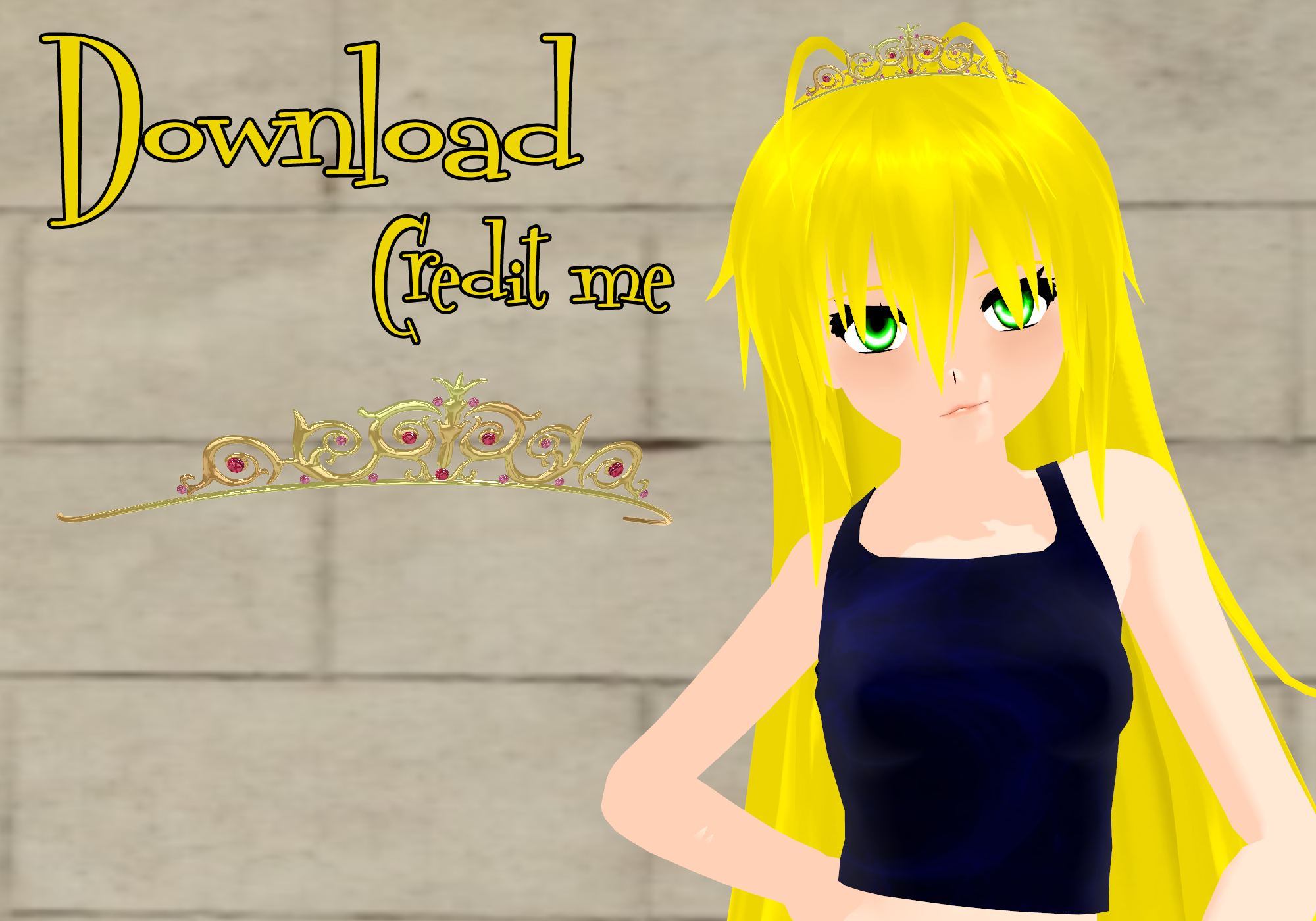 MMD: Wedding Tiara dl by KlaidAstoria on DeviantArt