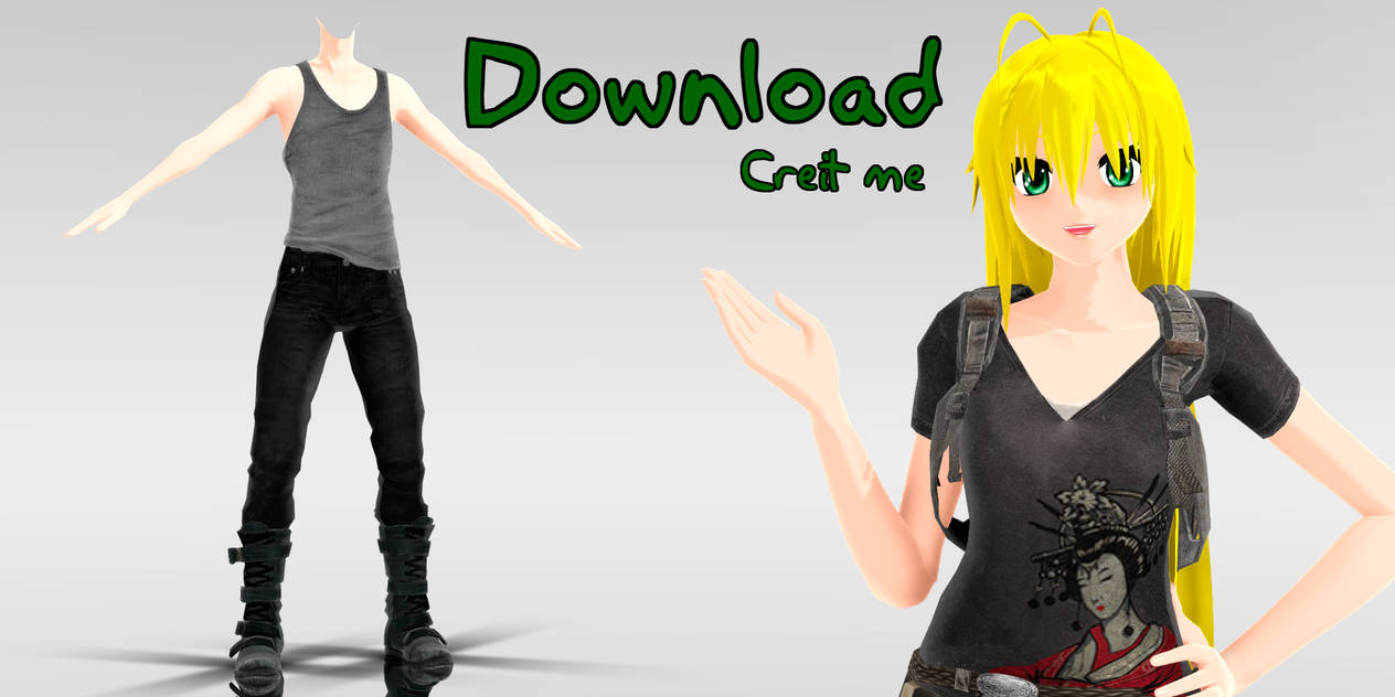 MMD: Outfit dl by KlaidAstoria on DeviantArt