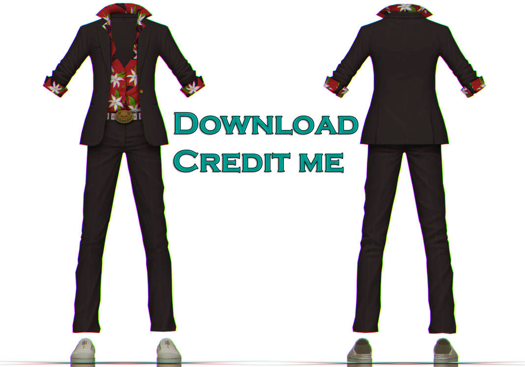 MMD: male outfit dl by KlaidAstoria on DeviantArt