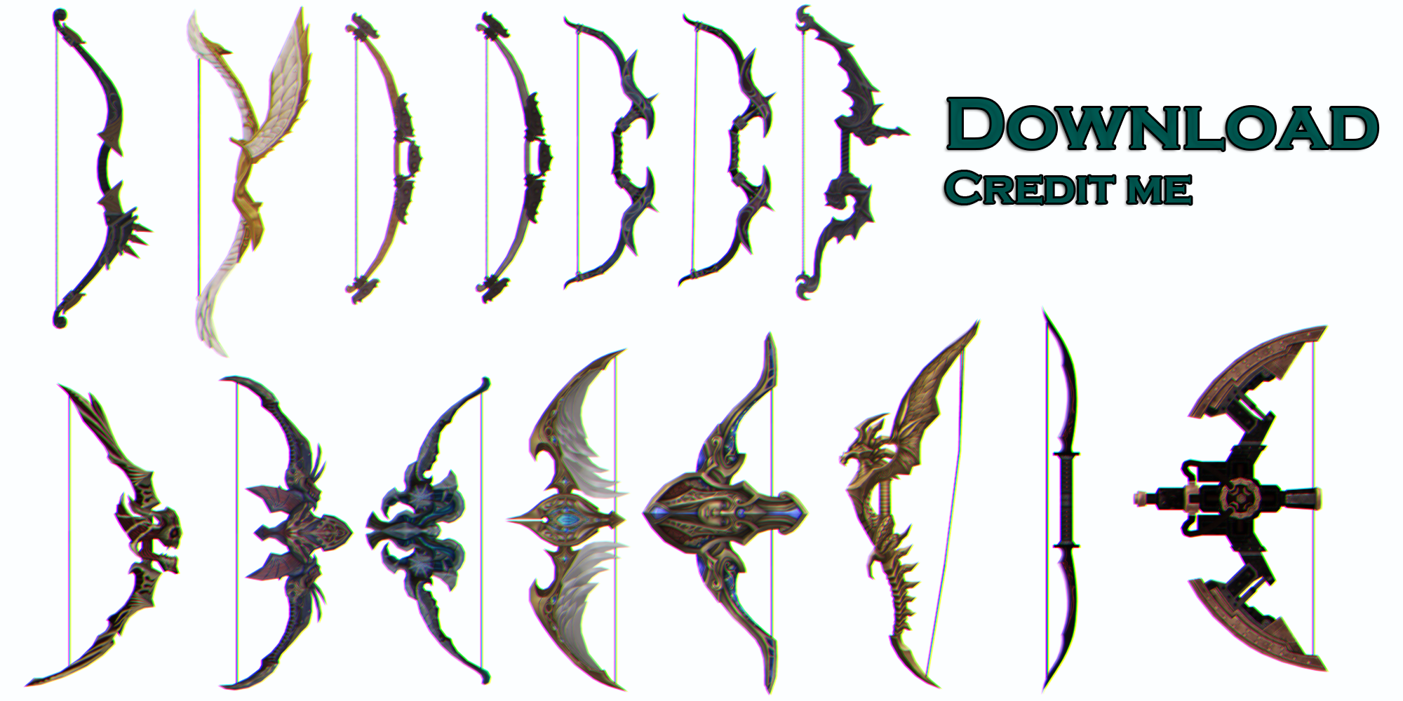 MMD: Bows dl by KlaidAstoria on DeviantArt