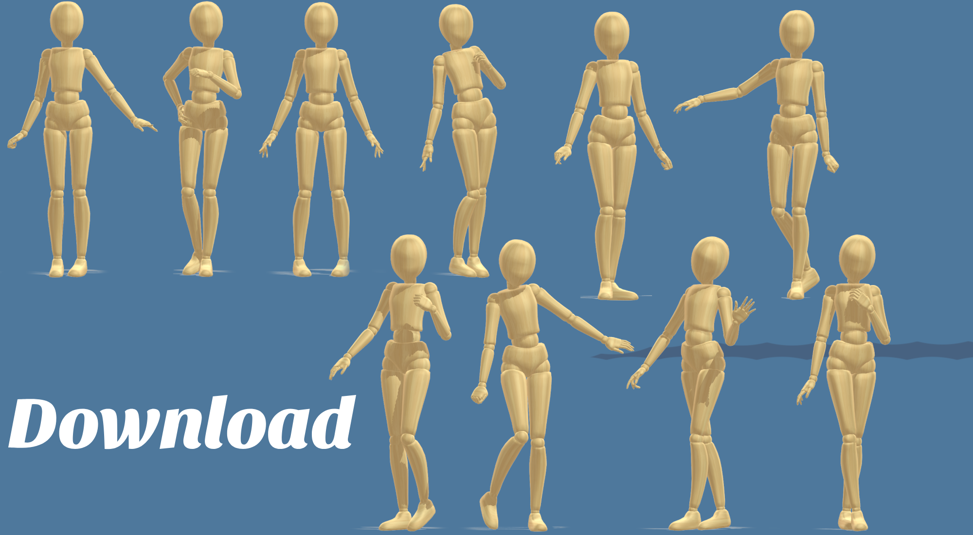 MMD: Preview Pose Pack dl by KlaidAstoria on DeviantArt