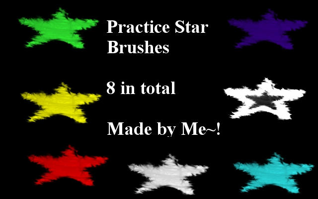 Preview: Practice Star Brushes by SovereignViolette on DeviantArt