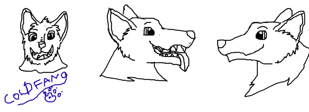 anthro head base by coldfang22 on DeviantArt