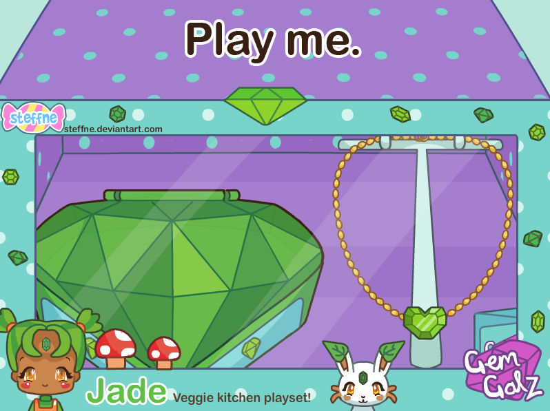 GemGalz - Jade playset by steffne on DeviantArt