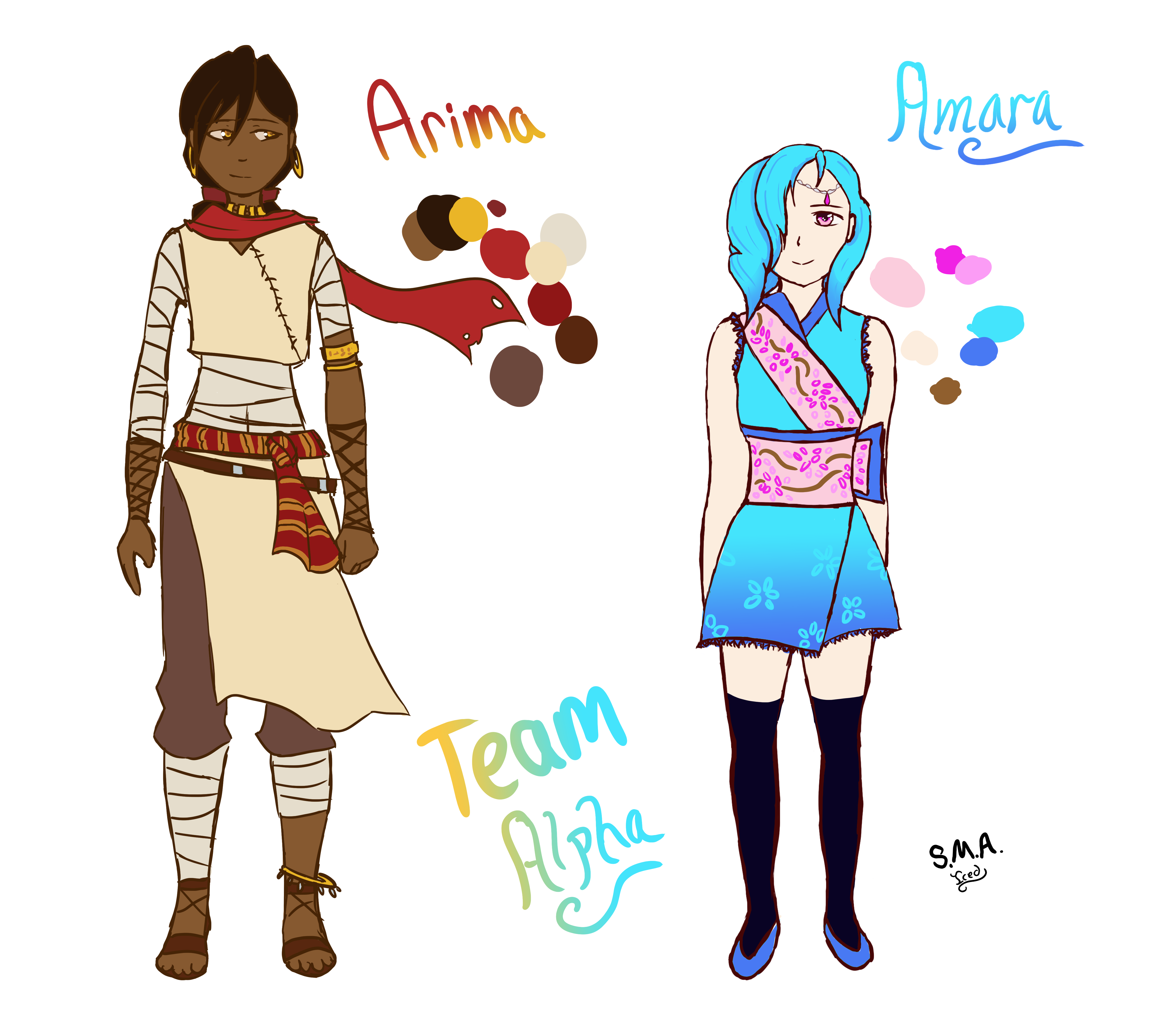 Team Alpha Colab by icedraindrop on DeviantArt
