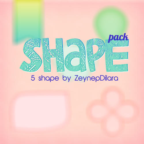 Shape Pack! by ZeynepDilara on DeviantArt